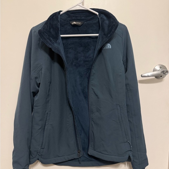 The North Face | Jackets & Coats | The North Face Dark Teal Jacket With ...